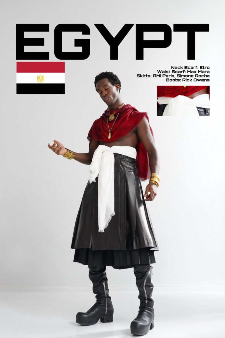 Spot Our Favourite Looks from Wisdom Kaye's High Fashion Olympics ...